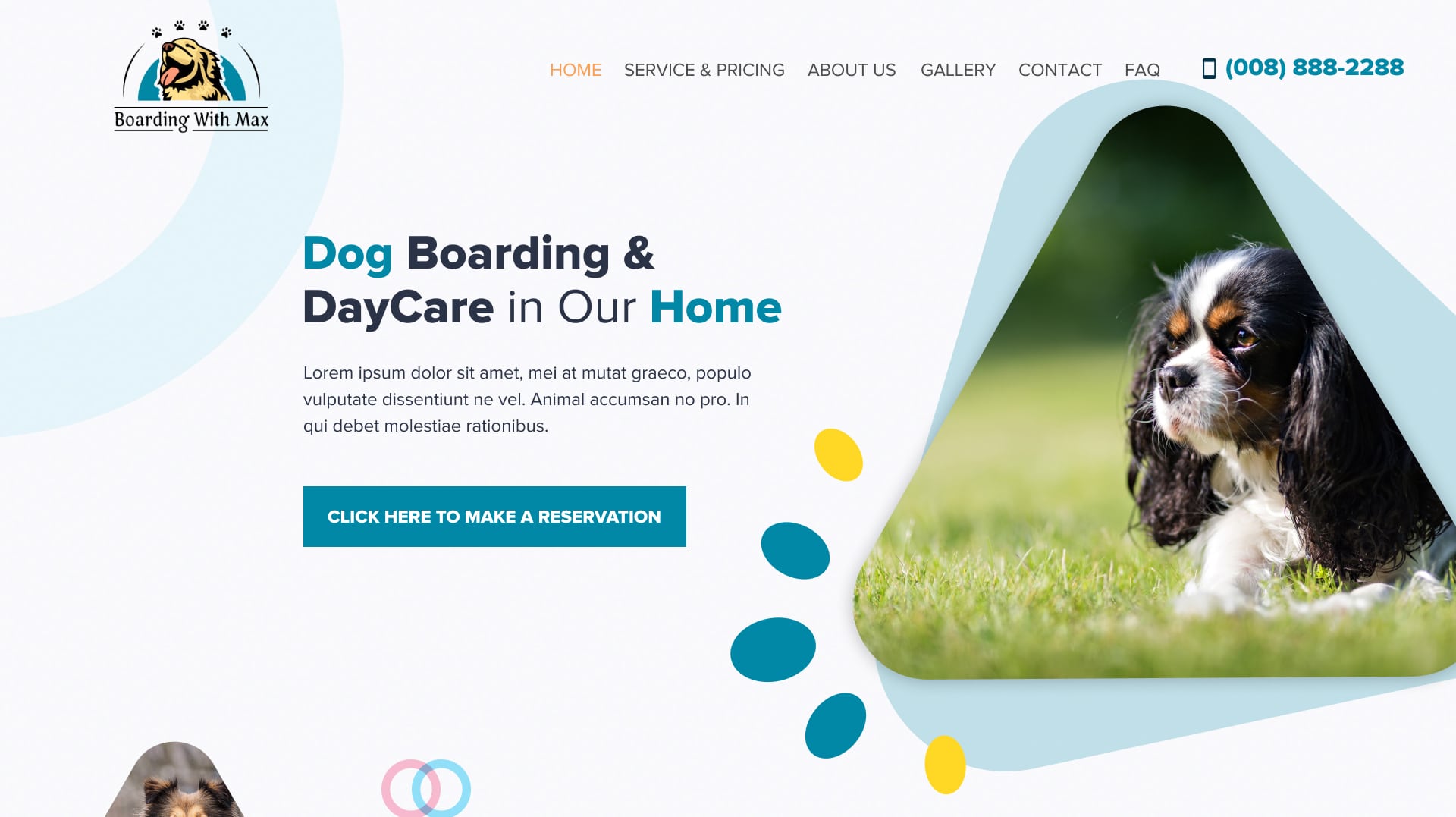 Dog Boarding and Daycare Website & Logo Design | Prudent Digital Inc.